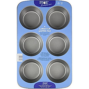 PME Non Stick 6 Cup Large Muffin/Cupcake Pan
