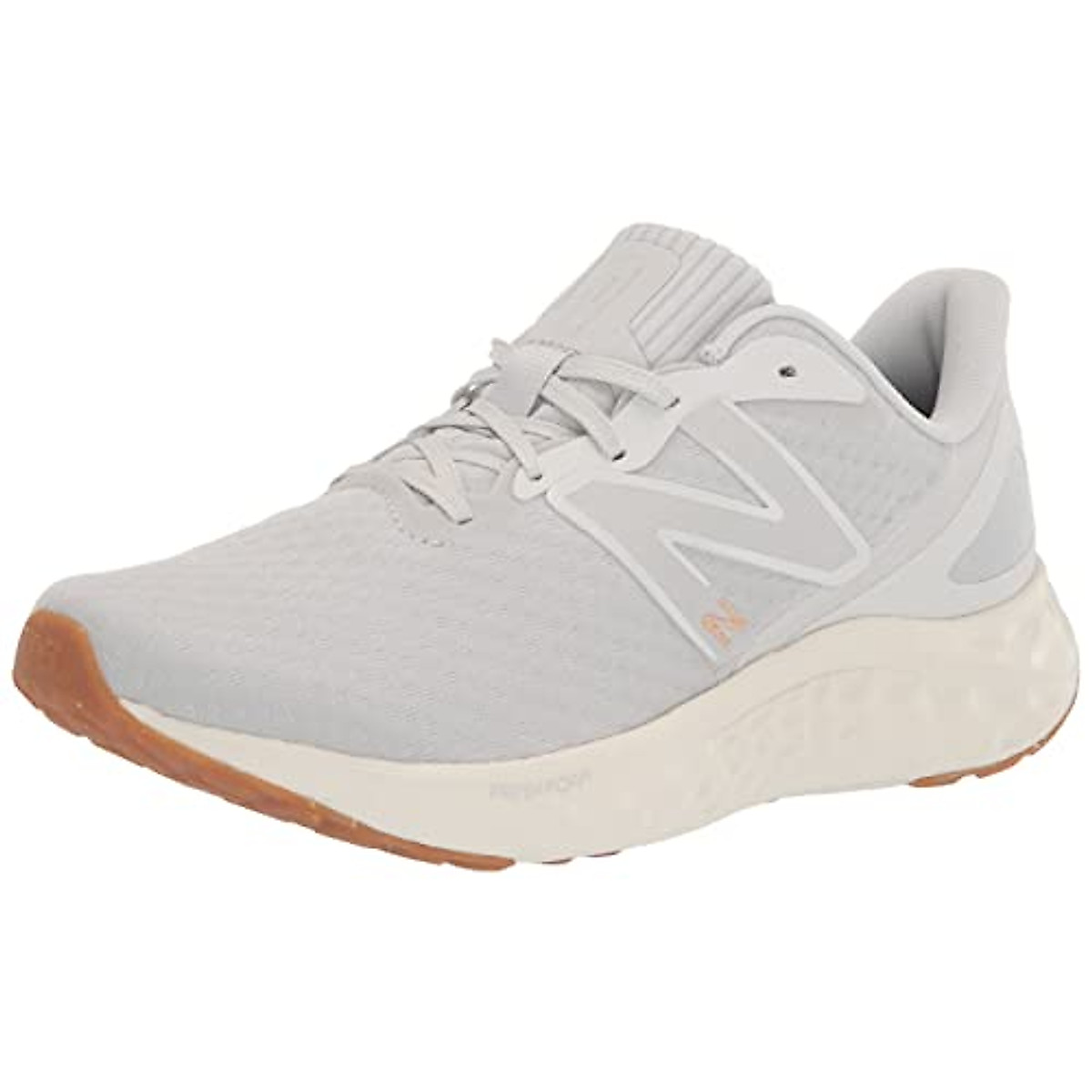 New Balance Women's Fresh Foam Arishi V4 Running Shoe, Summer Fog/Nimbus Cloud/Light Gold Metallic, 8.5