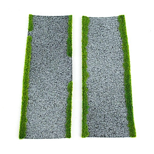 War World Gaming Road Straight Sections Set of 4 – 28mm Wargaming Scenery Terrain Model Diorama