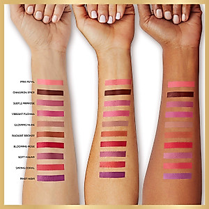 L’Oréal Paris Age Perfect Satin Lipstick with Precious Oils, 206 Vibrant Fuchsia, 0.13 Ounce