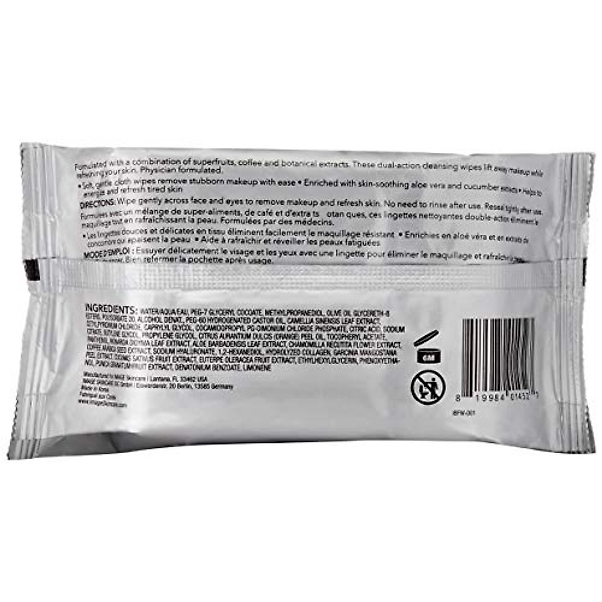 Image Skincare I Beauty Refreshing Facial Wipes 30 Towelettes