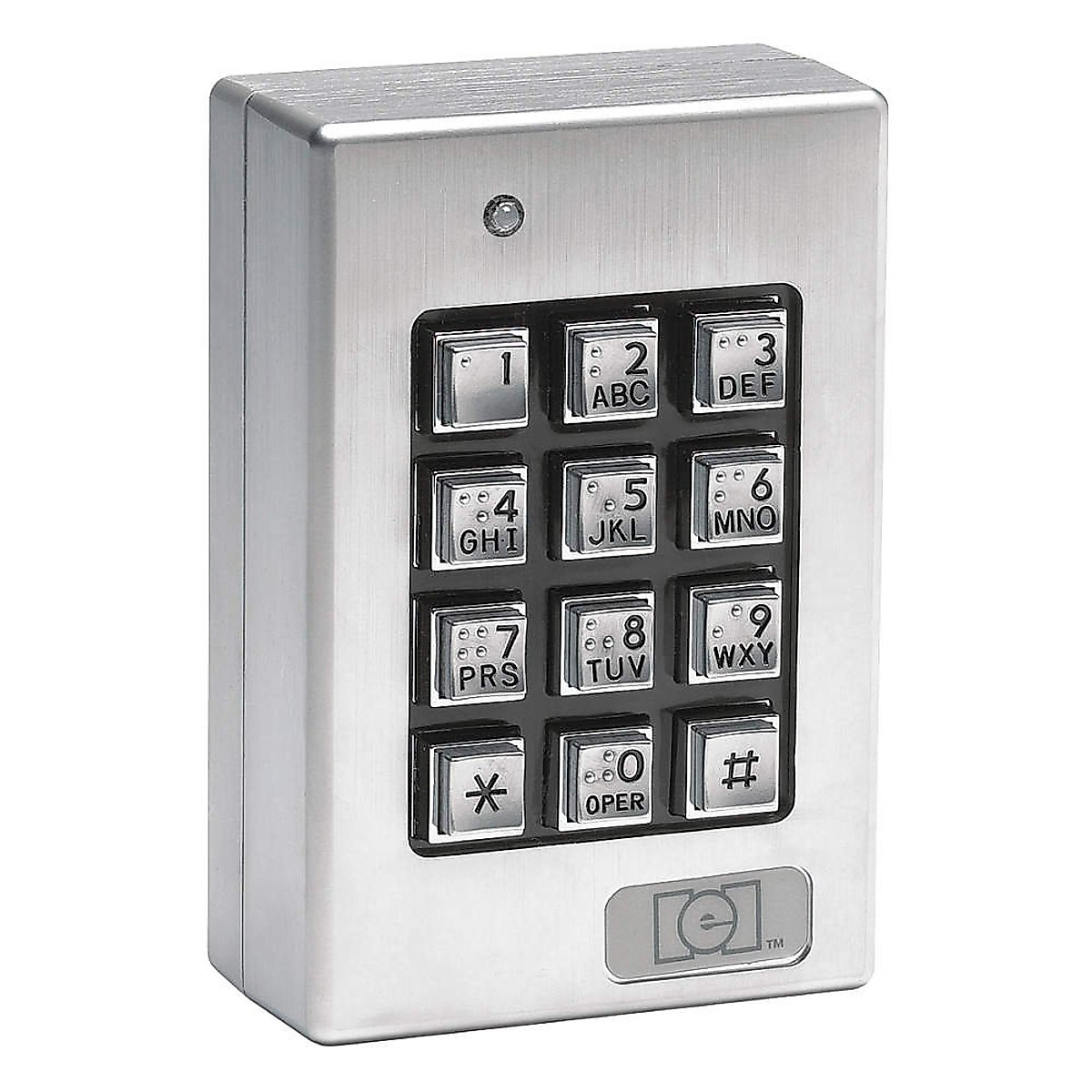 Linear 212SE Weatherproof Keypad (Silver)