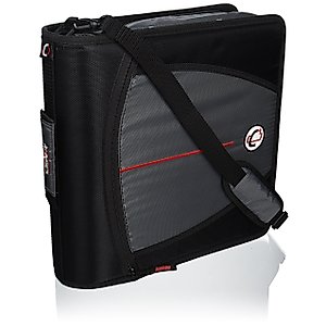 The Mighty Zip Tab 3-Ring Zipper Binder | Black (D-145)