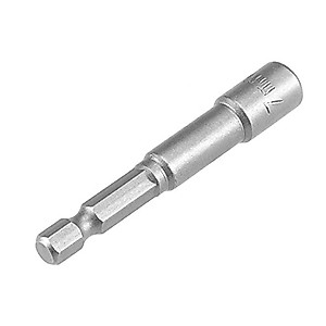 uxcell 5 Pcs 1/4" Quick-Change Hex Shank 7mm Magnetic Nut Setter Driver Drill Bit, 65mm Length, Metric