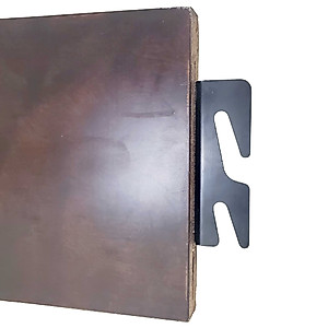 bedCLAW Retro Fix Offset Hook Plate Adapter, Repair Failed Wood Bed Rails (4)