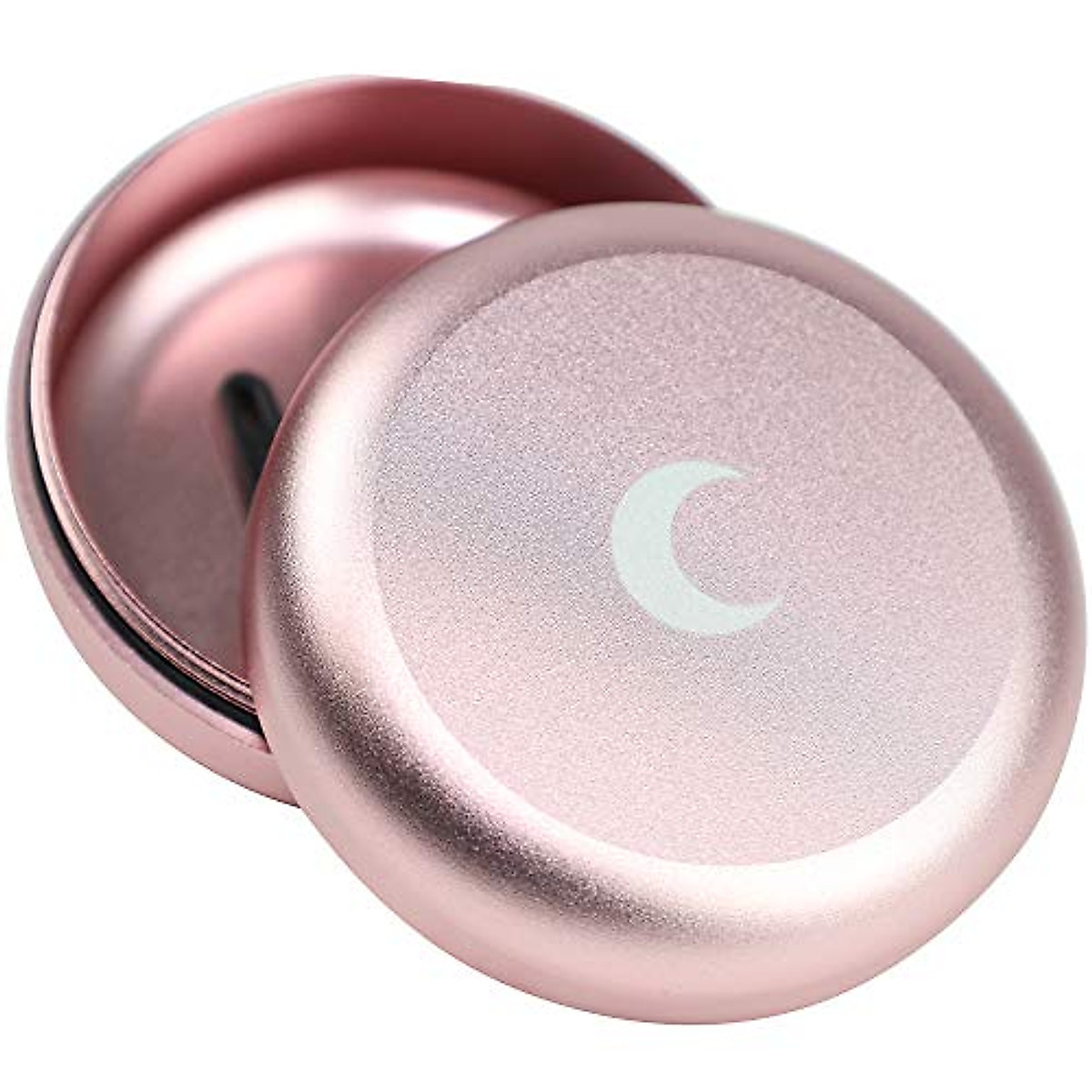 Brando Moon Pocket Storage Case Container Smell Proof and Air Tight - Easy to Carry and Best Way to Preserve & Coffee (Rose Gold)
