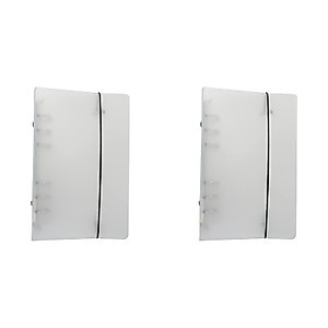 WDONAY 2 Pcs Translucent 6-Rings Binder Protector Cover Plastic Binder Protector Covers A5 Refillable Loose Leaf Folders Shell with Rubber Bands (6.89" x 9.45")
