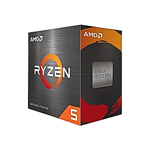 AMD Ryzen™ 5 5600 6-Core, 12-Thread Unlocked Desktop Processor with Wraith Stealth Cooler