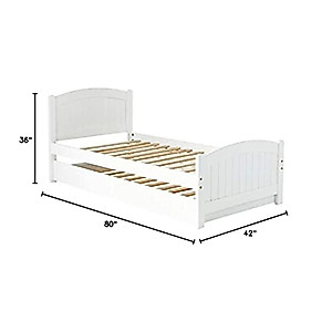 Poundex Beds, White