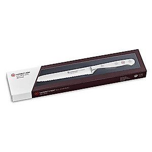 Wüsthof Classic White 5" Serrated Utility Knife
