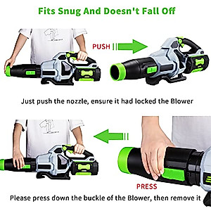 Car Drying Nozzle for EGO Leaf Blower Nozzle Work for EGO 530 575 580 615 650 765- Bare Nozzle 1 Pack