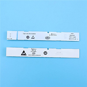 XHSESA Replacement Refrigerator LED Light Bar Strip Lamp for Haier BCD-575WDBI 0064001827 Front-door Repair Part