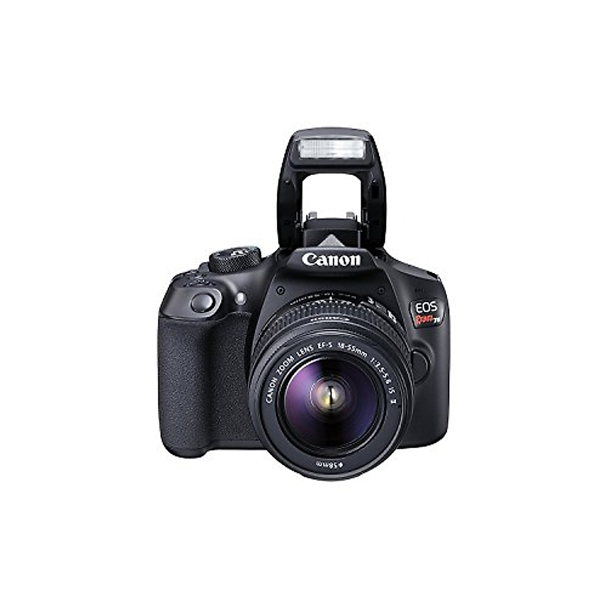 Canon EOS Rebel T6 Digital SLR Camera Kit with EF-S 18-55mm f/3.5-5.6 is II Lens, Built-in WiFi and NFC - Black (Renewed)