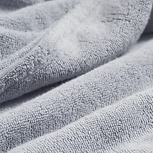 Brooklinen Hand Towel, Luxury Cotton Super-Plush Spa in Smoke Gray - Set of 2