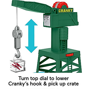 Thomas & Friends Cranky the Crane Playset for Preschool Kids Ages 3 Years and Older