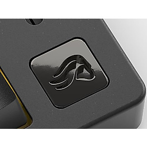 Glorious GMMK Macro Pad - Black Mechanical Numpad - 10 Key USB Keypad - Hotswap, Programmable Volume Knob, RGB Backlit, Wired & Wireless Bluetooth- Gaming Keyboard Number Pad