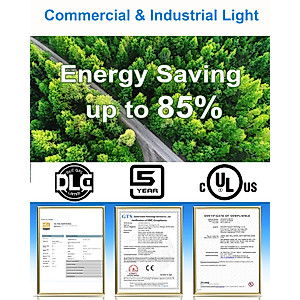 6PCS LED Parking Lot Lights 150W 120W 90W, LED Shoebox Light 5000K Adjustable Slip Fitter, UL Listed Outdoor Pole Light with Photocell, IP65 Waterproof Commercial Street Area Flood Lighting 100-277V