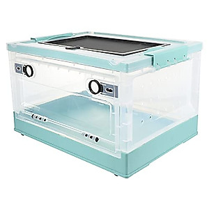 Hamster Travel Carrier Hamster Cage- Large Guinea Pig Cage Haven Habitat- Small Animal Cage for Hamster, Guinea Pig, Gerbil- Includes Exercise Wheel, Water Bottle