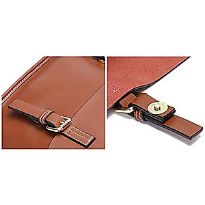 JeHouze Women Soft Leather Shoulder Purse Backpack Antitheft Rucksack Vintage Ladies Bag (Black)