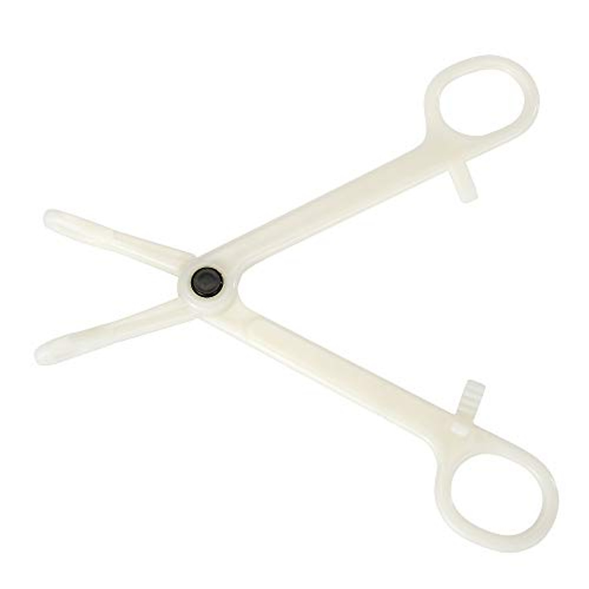 Disposable Piercing Clamps Set,10pcs Disposable Slotted Navel Forceps Clamp Triangle Open Plier Ear Nose Piercing Tools