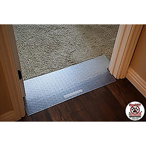 KittySmart Carpet Scratch Stopper Dual Flooring Stop Cats from Scratching Carpet at Doorway Instantly - 5 Year Warranty, Requires No Unfolding, Flattening, Wait Time, Cutting or Modification