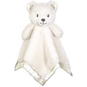 BEILIMU Bear+Dinosaur Security Blanket Soft Baby Lovey Fluffy Blanket Unisex Lovie Snuggle Toy Baby Bear Stuffed Gift for Newborn