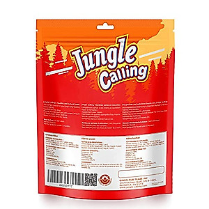 Jungle Calling Dog Treats Chicken Jerky Training Treats, Slow Roasted Snacks for Medium and Large Dogs Chewy Treats 10.6Ounce (Chicken Fillet)