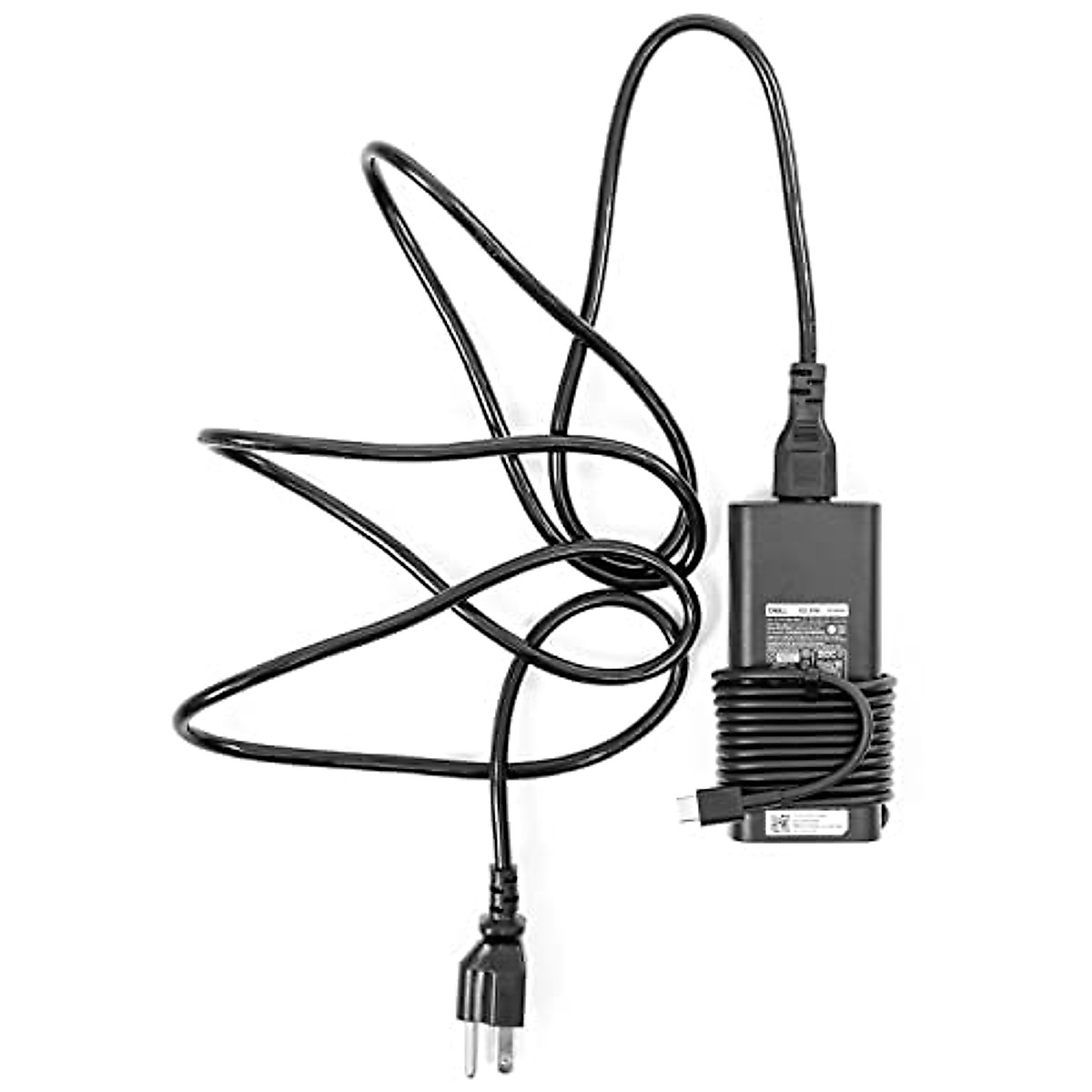 Dell 65W USB-C Laptop Charger for XPS and Latitude 5000 - Power Cord Included