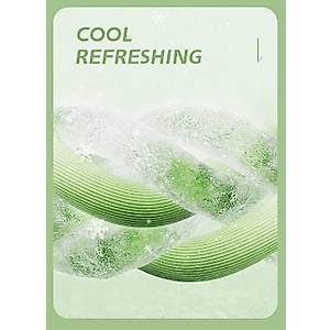 AngQi Pregnancy Pillow, U Shaped Pregnancy Body Pillow, Pregnancy Pillows for Sleeping with Cooling Cotton Zipper Removable Cover (Pale Green)