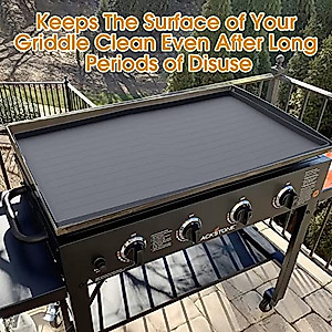 36" Silicone Griddle Mat for Blackstone, Heavy Duty Griddle Mat Fit Blackstone 36 Inch Flat Top Gas Grill Griddle, Protective Top Covers for Blackstone Protector Outdoor