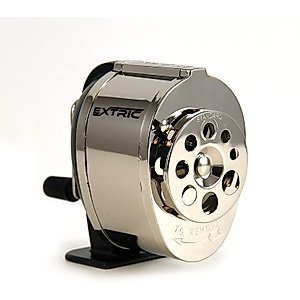 Pencil Sharpener Manual, Desktop Manual Pencil Sharpener - Desktop and Wall Mount Pencil Sharpeners Heavy Duty, Silver 8 Sizes Holes