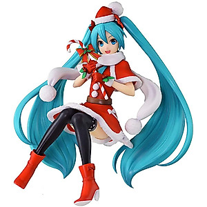 Sega Hatsune Miku Super Premium Action Figure Christmas 2018, 6.7"