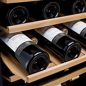 Allavino KWR47D-2SR Wine Refrigerator, 47 Bottle, Stainless Steel