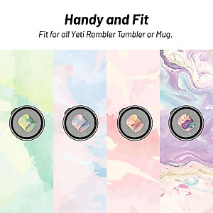 For yeti magnetic slider replacement, for yeti lid magnetic slider replacement, yeti magslider replacement set of 4, Apply to yeti magnet slider lids 10 oz, 16 oz, 20 oz, 26 oz, 30 oz