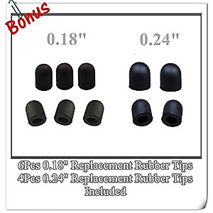 Bargains Depot (2 Pcs)[0.18-inch Fine Tip ] Stylus Touch Screen Pens 5.5" L Perfect for Drawing Handwriting Gaming Compatiable with Apple iPad iPhone Samsung Tablets and all Other Touch Screens Come with 10 Extra Rubber Tips