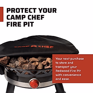 Camp Chef Redwood Fire Pit Carry Bag - for Redwood Fire Pit - Carry Bag for Fire Pit - Fire Pit Carry Bag with Wrap Handles - Durable, Weather-Resistant Fire Pit Bag