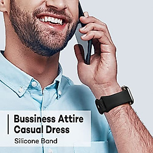 SWHAS Watch Bands Compatible with Apple Watch Bands 38mm 40mm 41mm Women Men Girls, Soft Silicone Wristbands Replacement Strap Compatible with iWatch Series 8 SE 7 6 5 4 3 2 1, 14 Pack