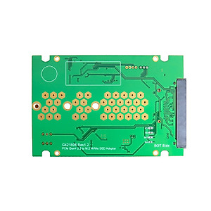 Micro SATA Cables |U.3 (SFF-8639) PCIe Gen 4 16GT/s to M.2 NVMe SSD Adapter