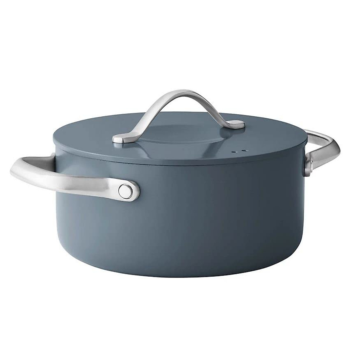 Member Mark 11 Piece Modern Ceramic Cookware Set With Smart Kitchen Tools Set (Assorted Colors) (Gray)