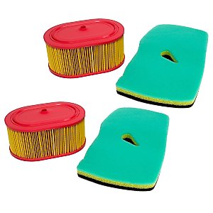 EPR 2PK Air Filter with Pre Filter Replacement for Husqvarna Partner K950 K1250 506231801 506231802 506231803 578120701