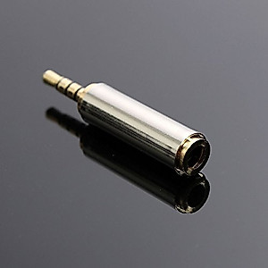 3.5mm Male to 2.5mm Female Stereo Audio Headphone Jack Adapter Converter (1 PC)