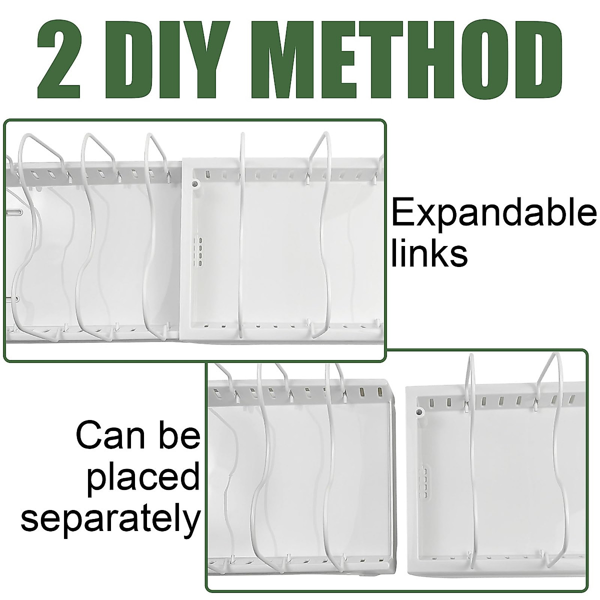 Sibosen Reusable Shopping Bag Organizer, Adjustable Shelf Dividers, Great for Storing Folded Cloth and Paper Grocery, Food Storage, Lunch, Shopping and Gift Bags