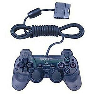 PS2 Controller Wired DualShock2 Smoke Grey (SONY)