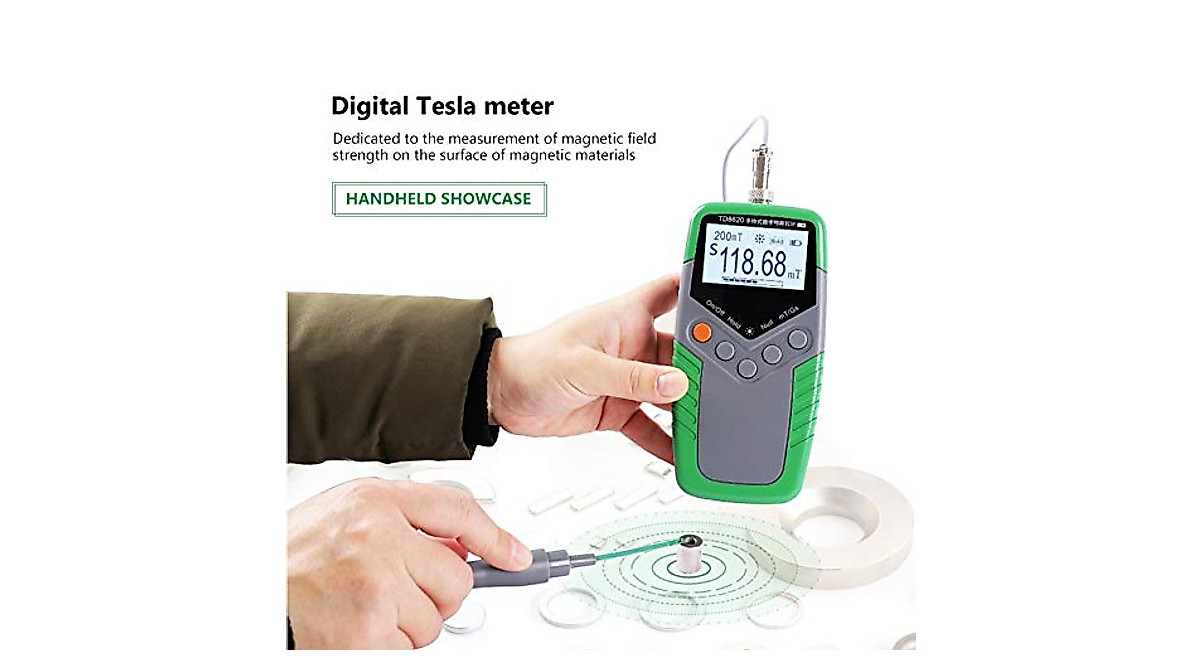 Accurate VTSYIQI Tesla Meter | Measure Up to 2400 mT