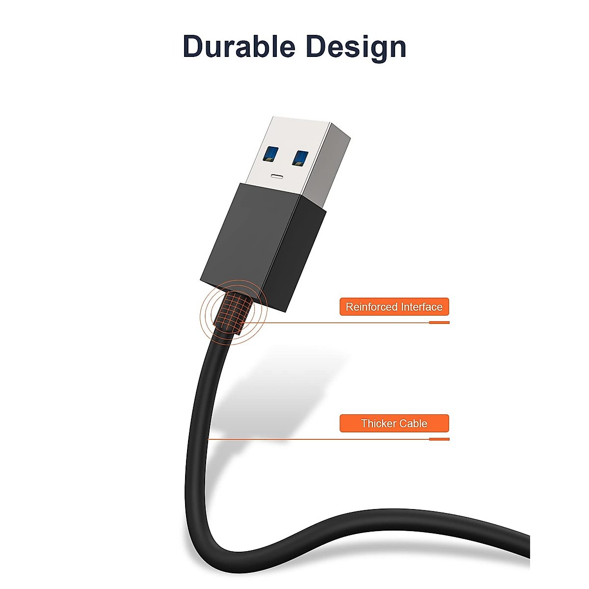 Upgrow USB 3.0 Hub 4-Port USB Hub with 5 Gbps USB Splitter for Laptop MacBook Mac Pro Mac Mini iMac Surface Pro XPS PC Flash Drive Mobile HDD-Black