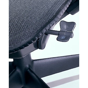 Mirra Chair by Herman Miller: Fully Featured w/Forward Tilt - Adjustable Arms - FlexFront Seat - Tilt Limiter - Lumbar Support - Hard Floor Casters - Graphite Frame/Graphite Seat