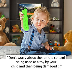 YIPINJIA Cover for Roku Voice Remote Official,【3Pack】Soft Silicone Case(Glow in the Dark)for Roku Players/Roku Audio/Roku TV Controller with Lanyard|Light Weight/Anti Slip/Shock Proof(Blue+Green+Pink)