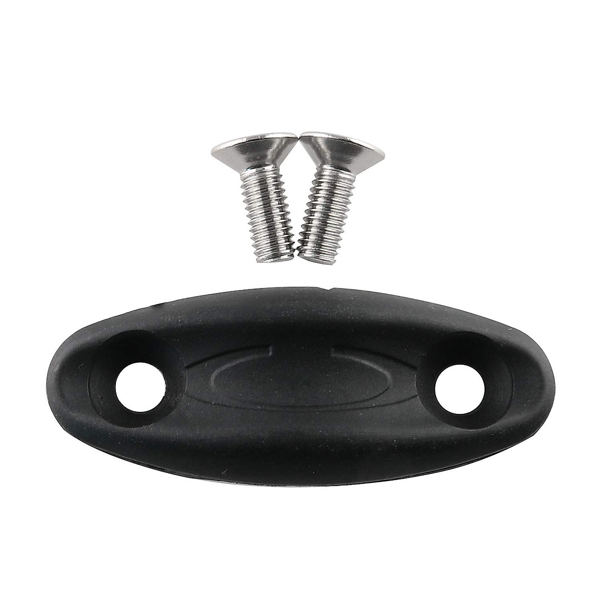 JCBIZ 2pcs 10cm Canoe Kayak Handles Carry Kit Heavy Duty Strong Toggle Handle Rope Pull Handle Cord T-Handle with Cord for Canoe