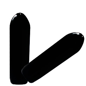 50pcs Vinyl Flexible End Caps, Rubber End Caps, Black Bolt Screw Thread Protector Safety Cover (1/8 Inch 3 mm)