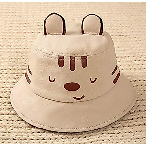 Baby Sun Hat Adjustable,Infant Toddler Summer Outdoors Beach Hat UPF50+,Sun Protection Bucket Hat